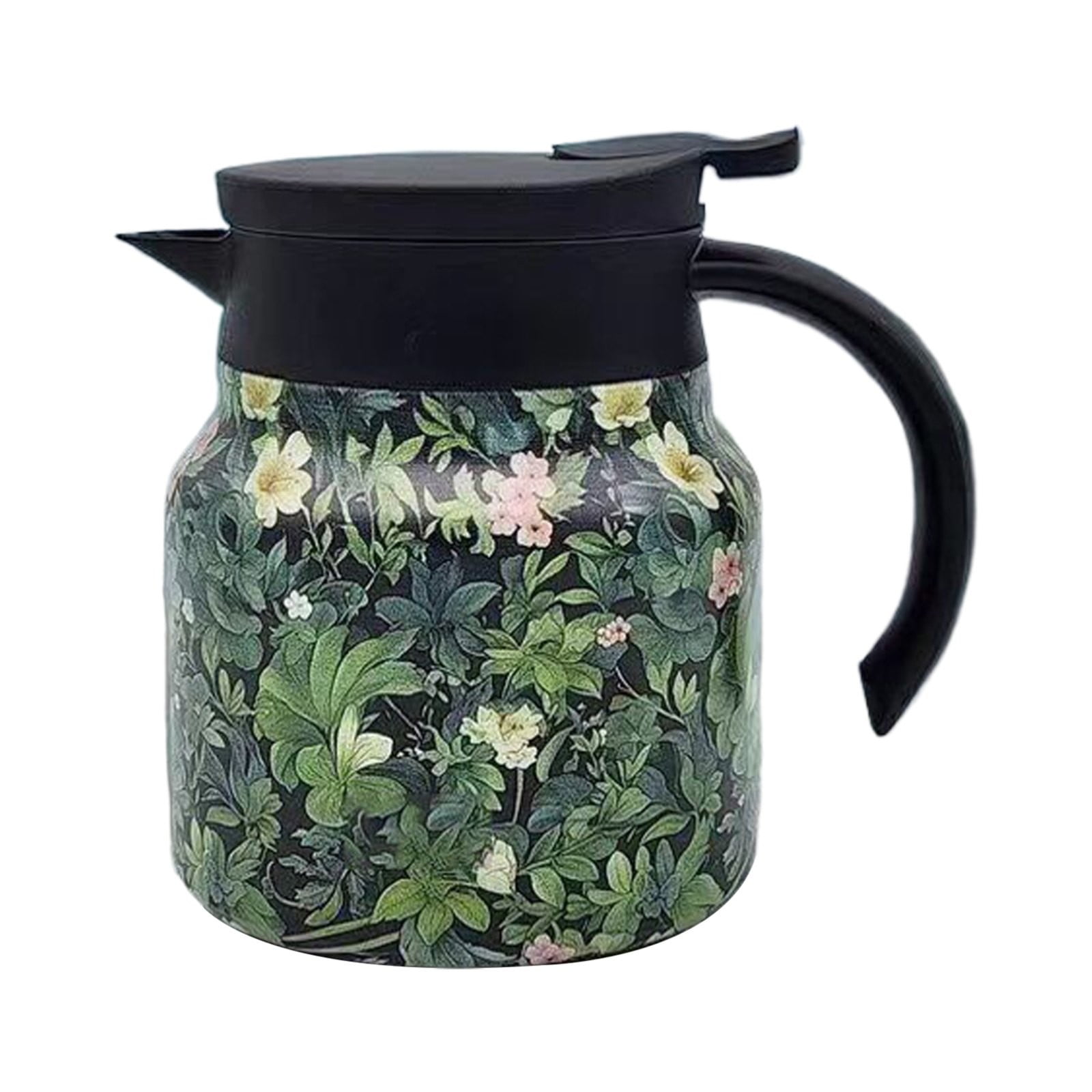 XKHAZA Vintage Floral Pattern Tea Thermos, Tea Pot, Vintage Floral ...