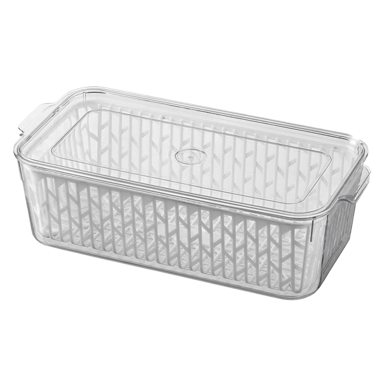 XKHHLH Fridge Storage Containers for Fruits and Vegetables | Adjustable ...