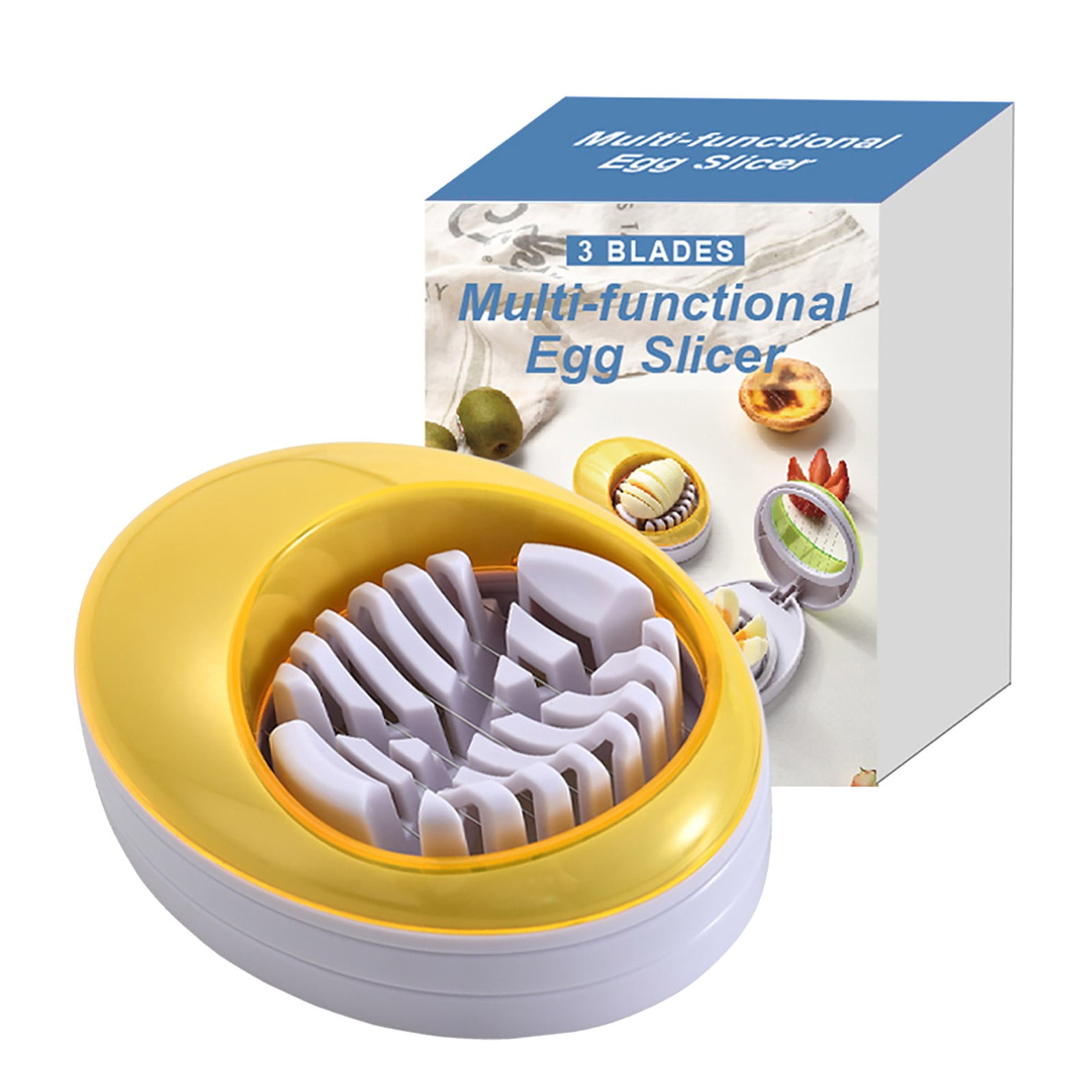 XKHHLH Heavy Duty Cutter Dicer with Stainless Steel Wire, Egg Slicer ...