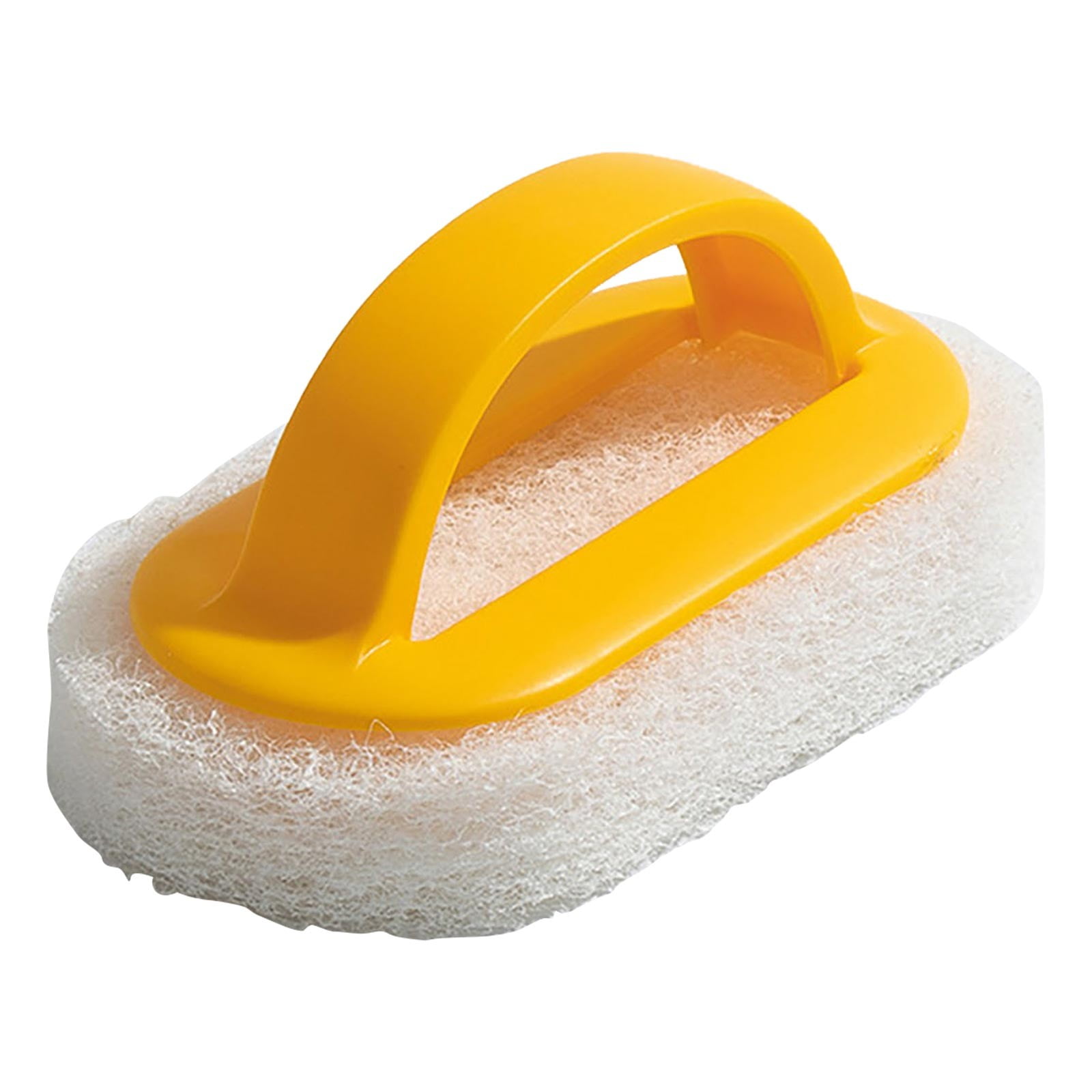 XKHHLH Plastic Handle Sponge Brush Wall Tile Glass Cleaning Sponge ...