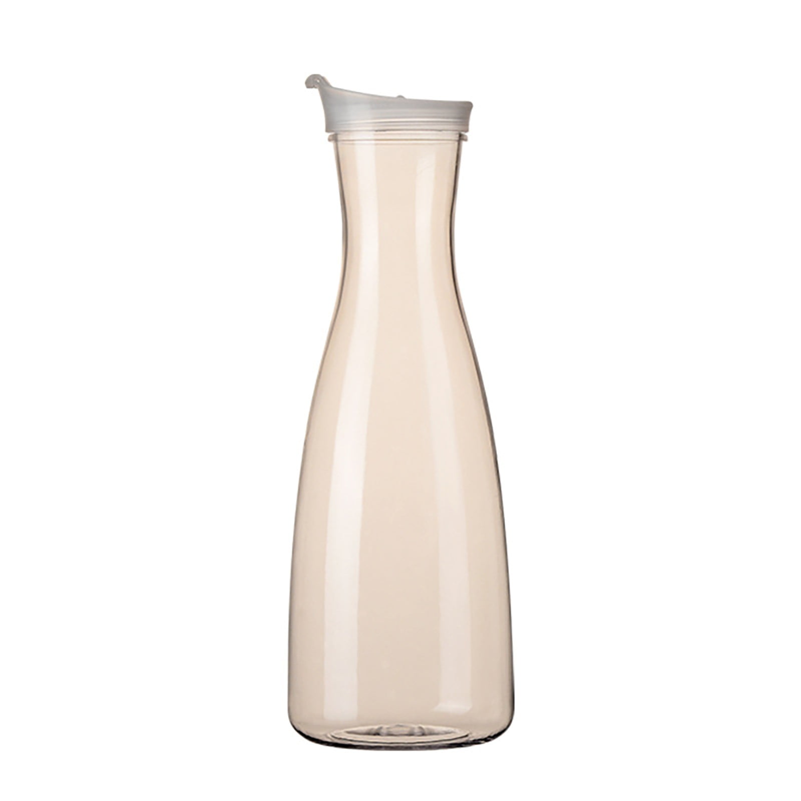 XKHHLH Plastic Pitcher with Lid, Round Plastic Beverage Dispenser for ...