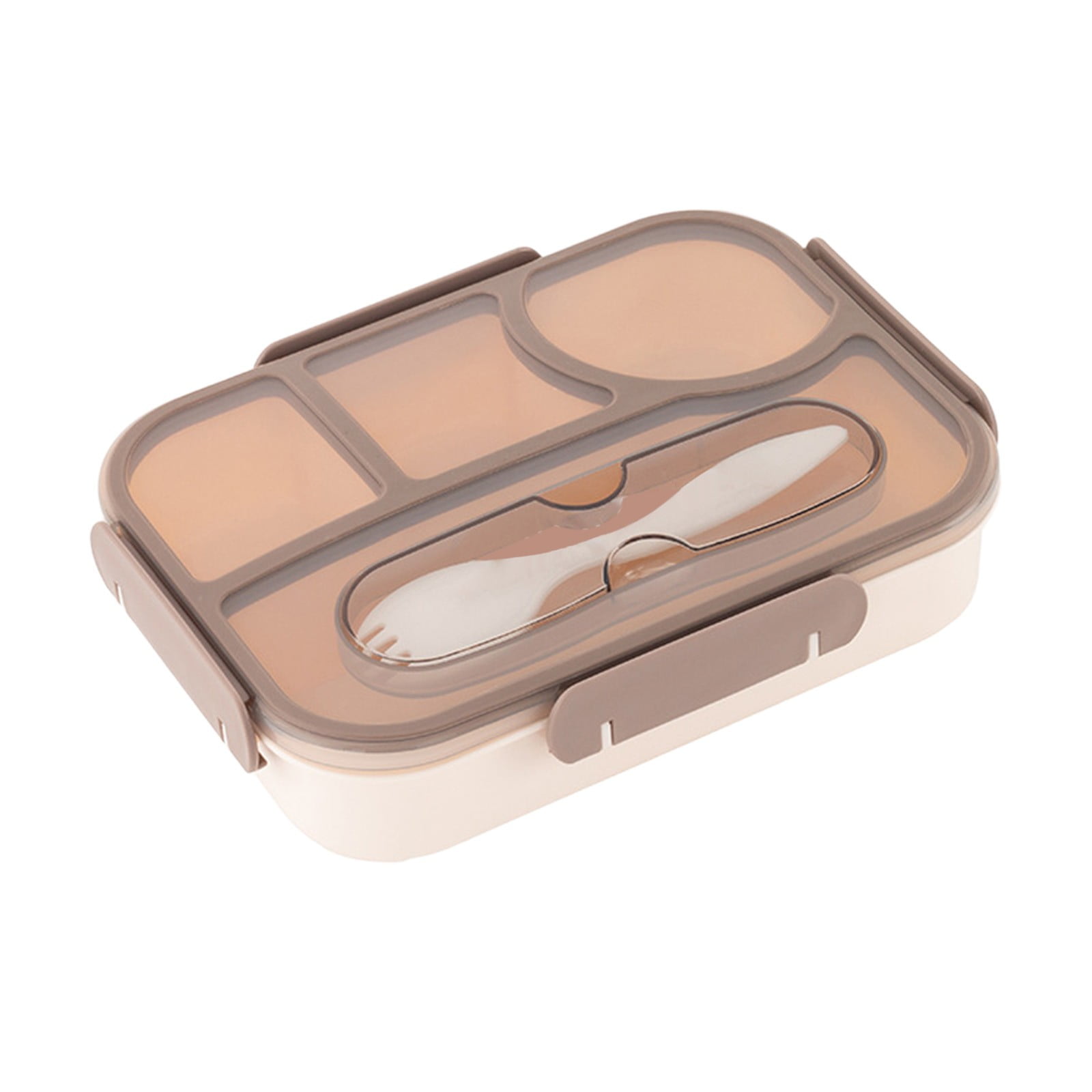 XKHZJL Bento Box Adult, Lunch Box, 4-Compartment Lunch Containers, Drop ...