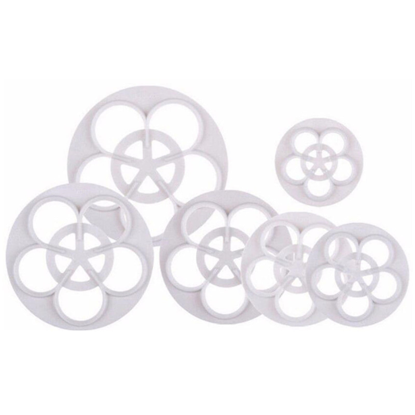 XKHZJL Rose Flower Cutters Set Gumpaste Flowers Modelling Tools for ...