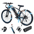 XKJ Electric Bike for Adults, 26”Electric Mountain Bike 576Wh Internal ...