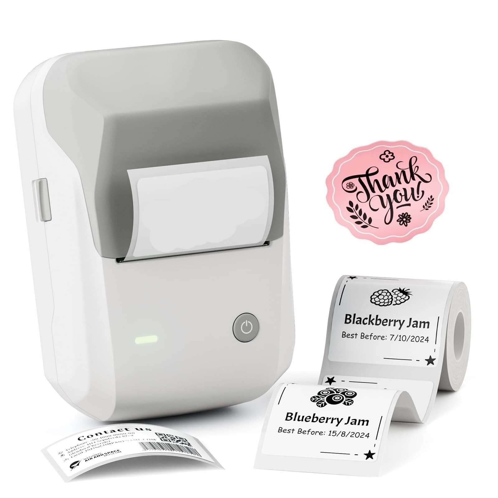 XKKDG Label Maker Machine with Tape, 2 Inch Portable Label Printer ...