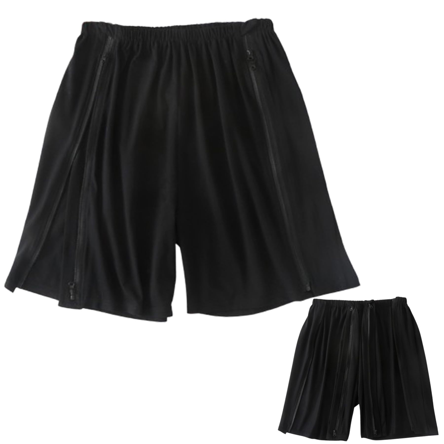 XKKDG Unisex Tear Away Shorts Side Zipper Cotton Post Surgery Recovery ...