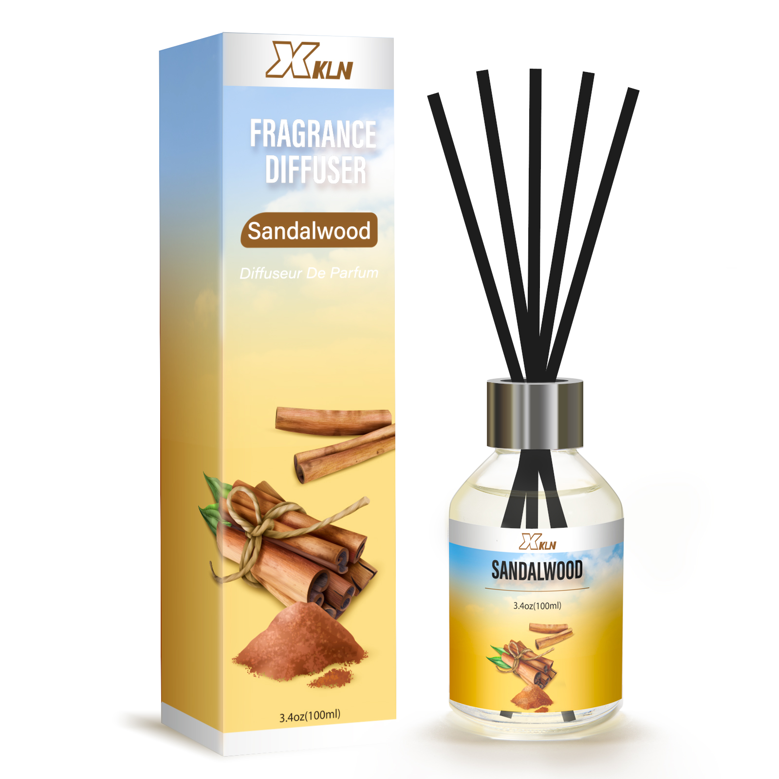 Pursonic 100ML Reed Diffuser - Cotton Fields - Walmart.com