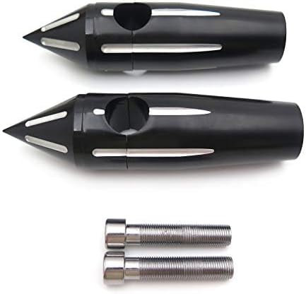 XKMT-1'' SPIKE 4" RISE BILLET HANDLEBAR Pullback RISERS Compatible With ...