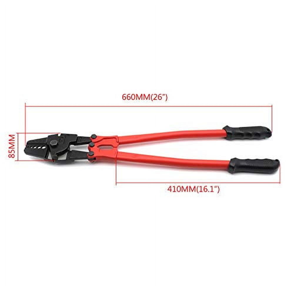 XKMT- 24" Hand Swager Swaging Crimping Tool for Wire Rope Cable Swage 1 ...