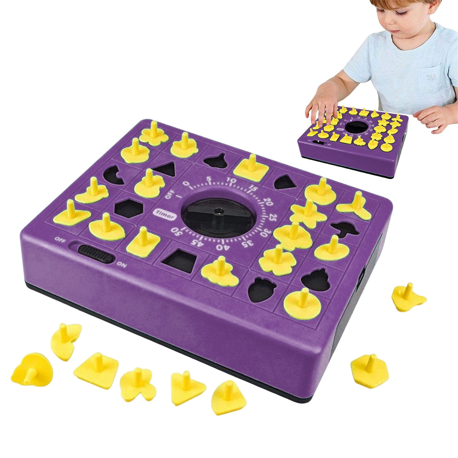 XKOOKI Time Game, Pop Up Board Game with Shape Matching Puzzles for ...