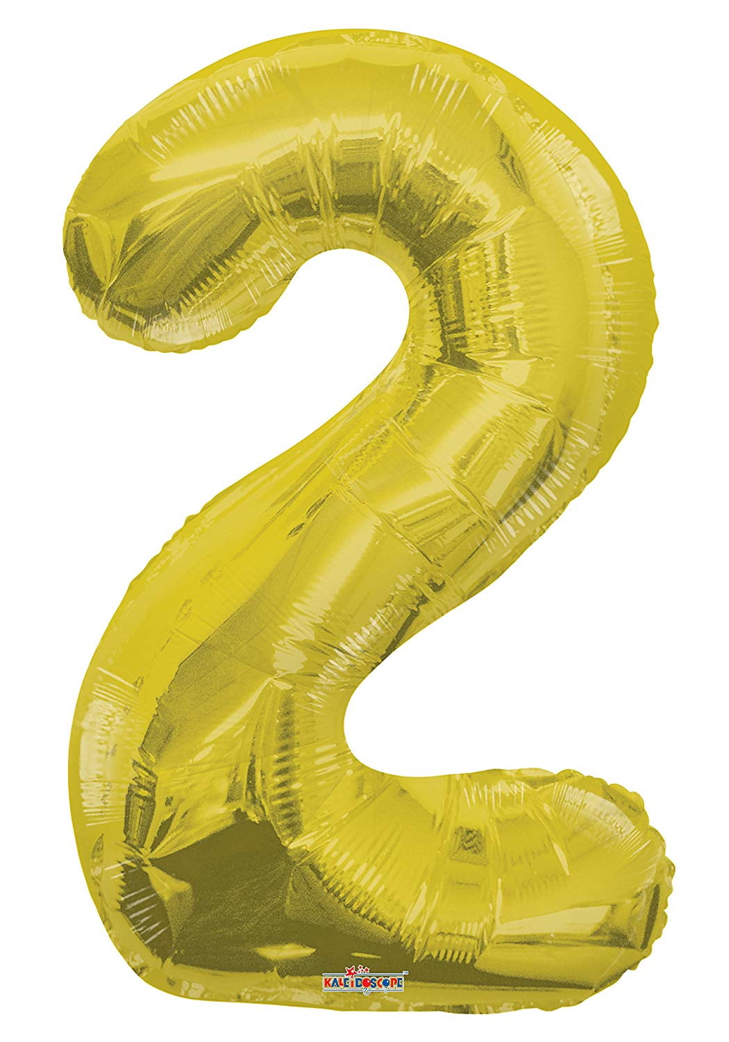 XL 34" Jumbo Number 2 Gold Foil Balloon Party Decorations - Walmart.com