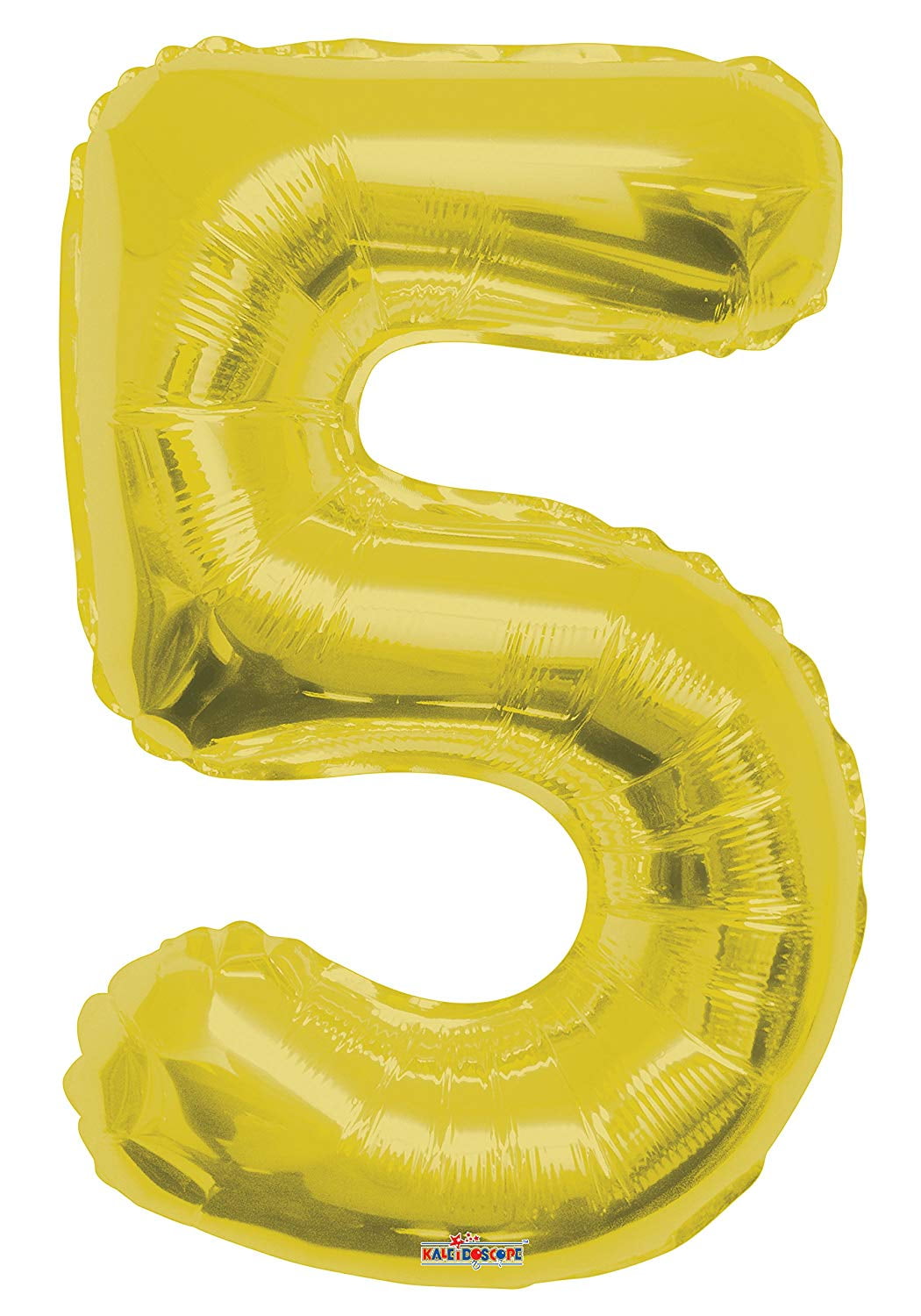 XL 34" Jumbo Number 5 Gold Foil Balloon Party Decorations - Walmart.com