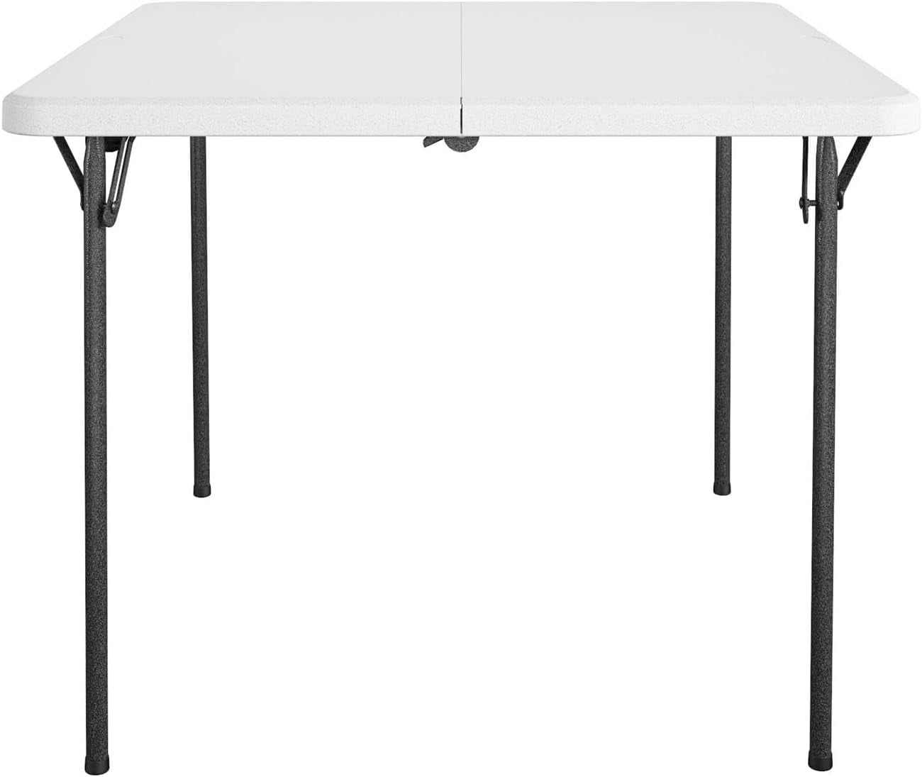 XL 36" Fold-in-Half Card Table w/Handle, White, Indoor & Outdoor ...