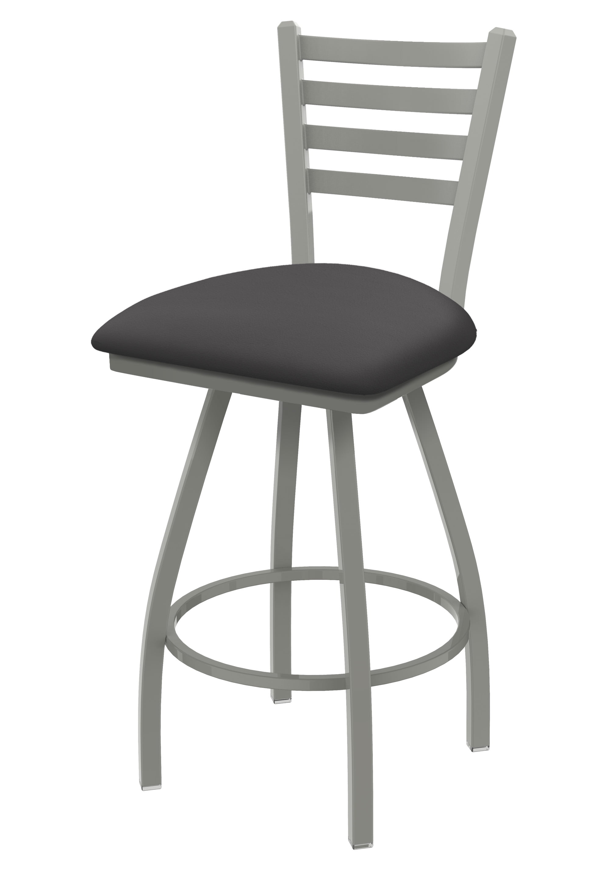 XL 410 Jackie 36" Swivel Extra Tall Bar Stool with Anodized Nickel ...