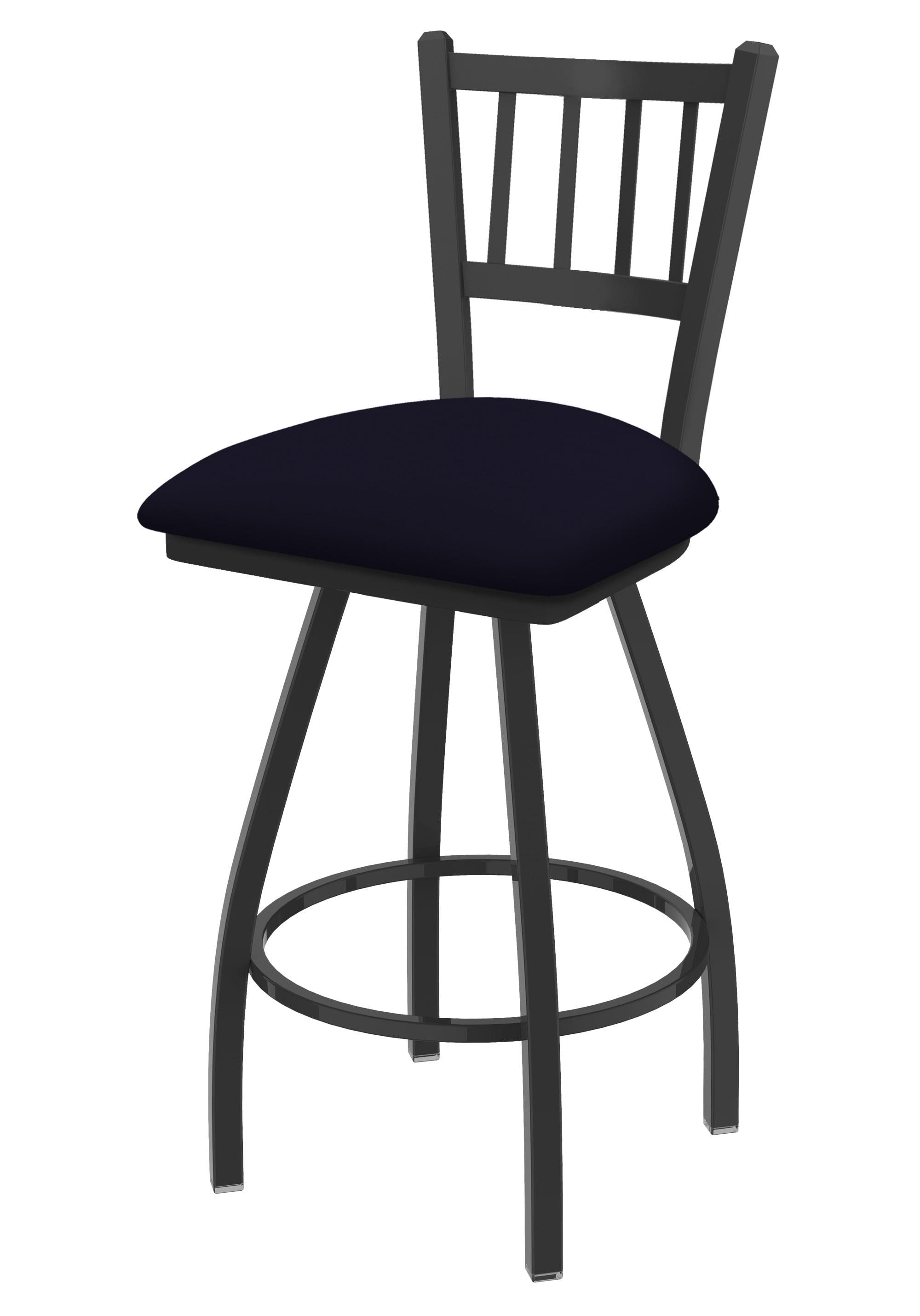 XL 810 Contessa 30" Swivel Bar Stool with Pewter Finish and Canter ...