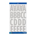 Hello Hobby Extra Large Silver Glitter Alphabet Stickers 120 Count for ...