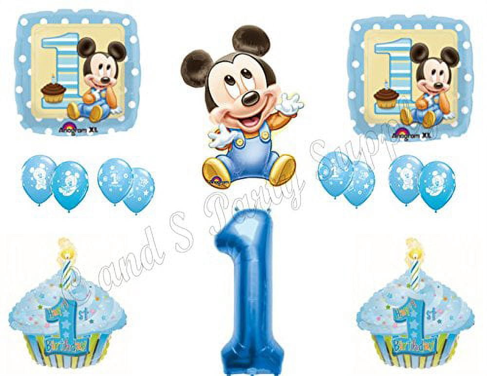 Baby Mickey 1st Birthday Clipart