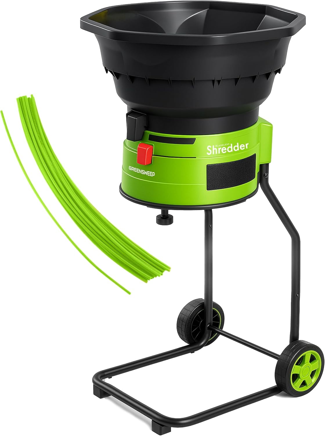 XL Bladeless Leaf Shredder & Mulcher | Powerful 15 Amp, 9,000RPM Motor ...