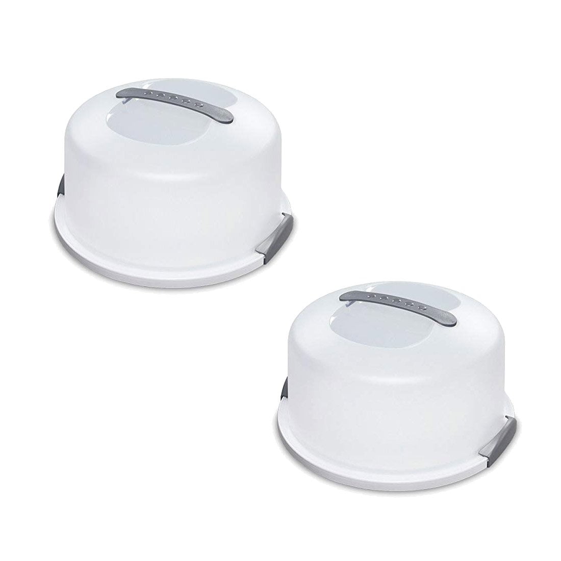 XL Cake and Cupcake Carrier & Holder, Storage Container With Lid ...