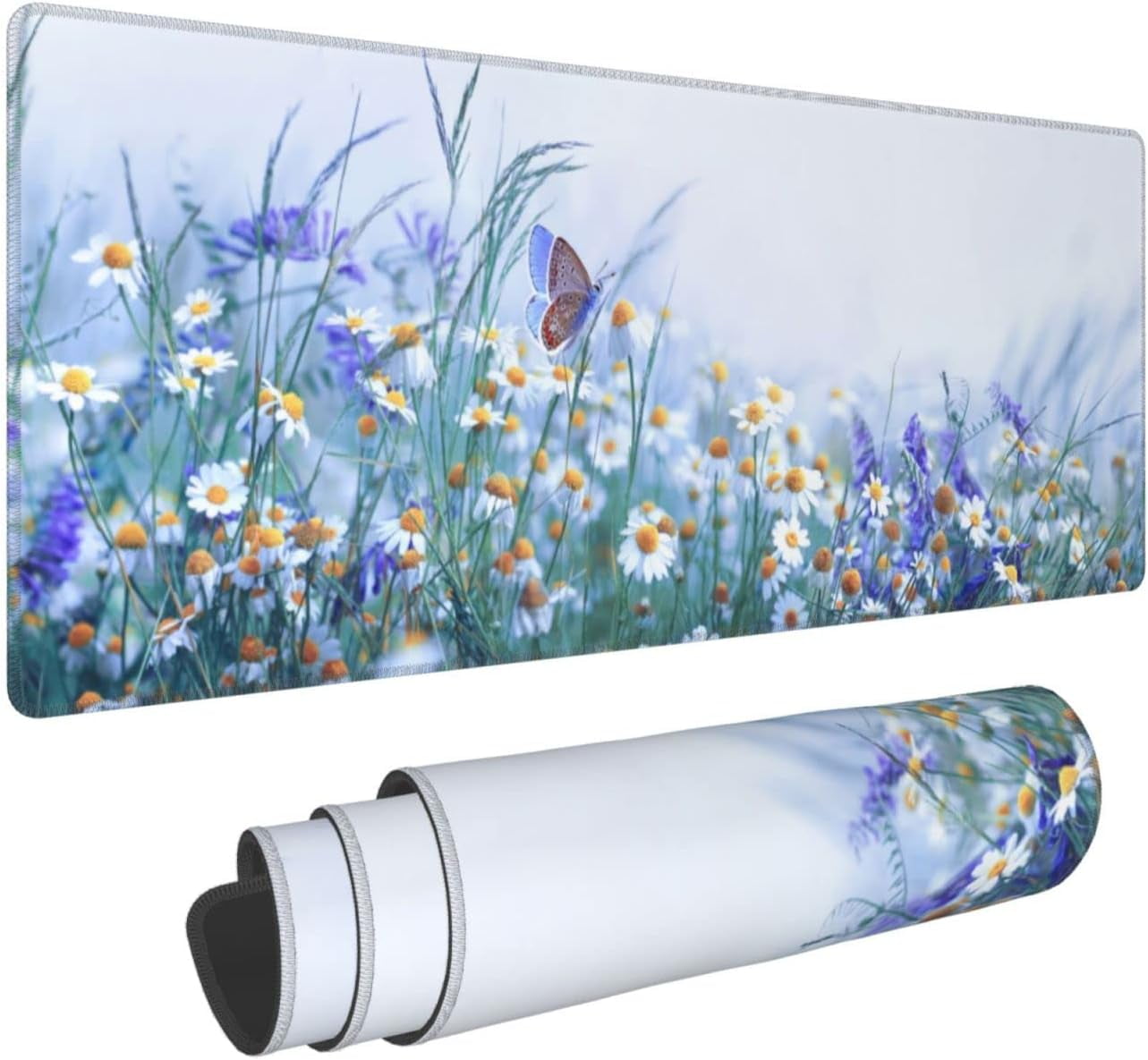 XL Cute Large Mouse Pad, Extended Butterfly Gaming Mousepad with ...