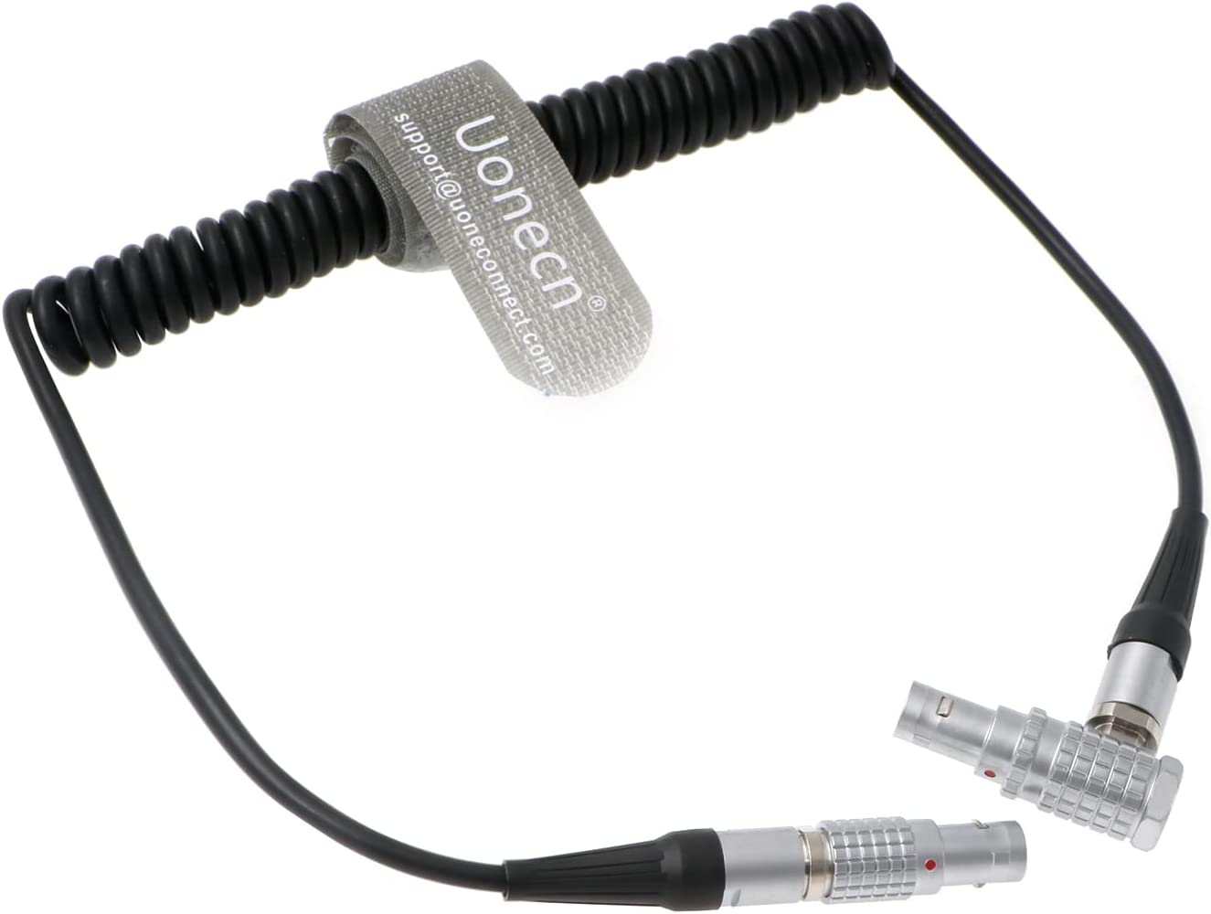 XL LL Timecode Cable Right Angle 5 pin Male to 5 pin Male Coi Twist ...