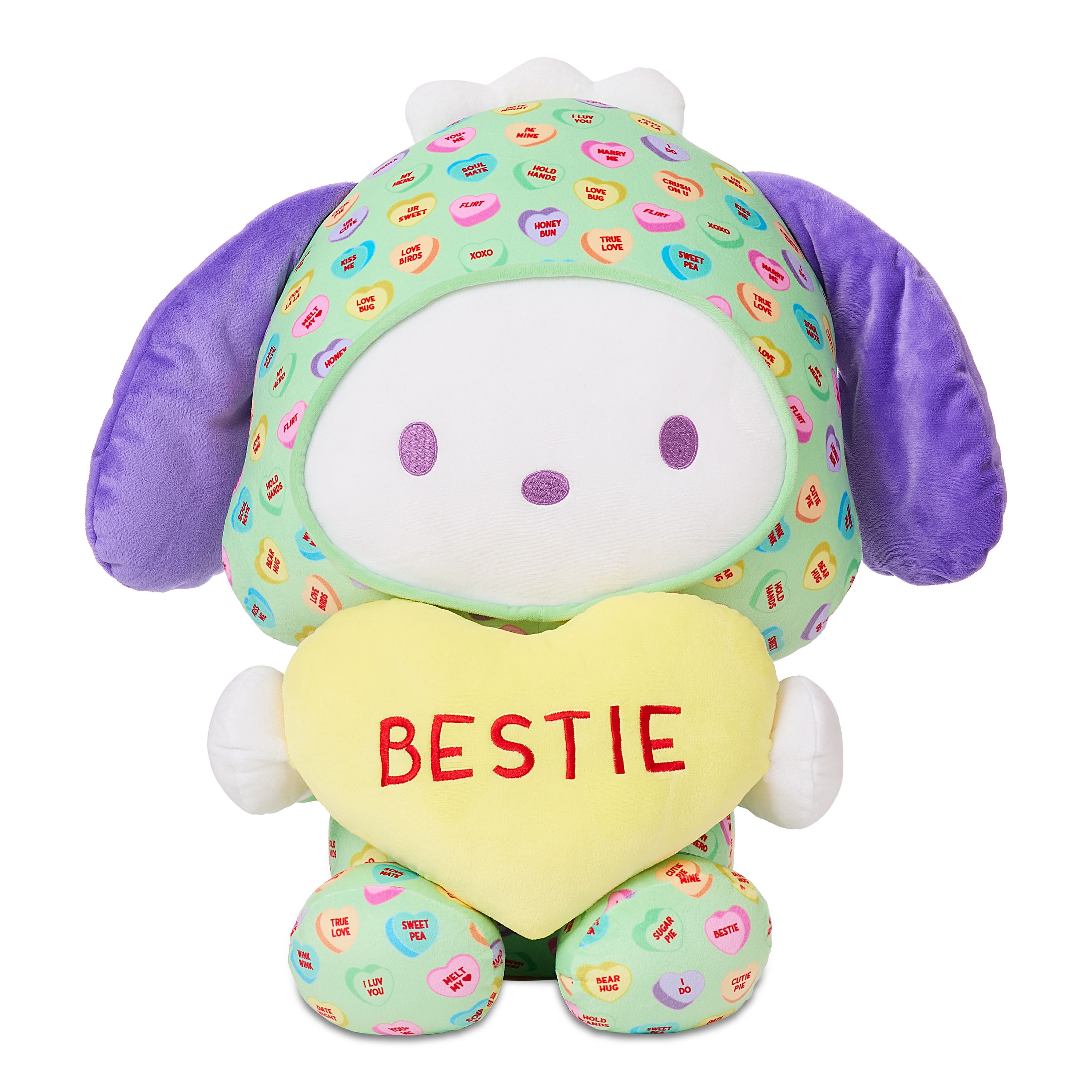 Extra Large 20" Sanrio Pochacco™ Plush in Sweethearts Candy Onesie ...