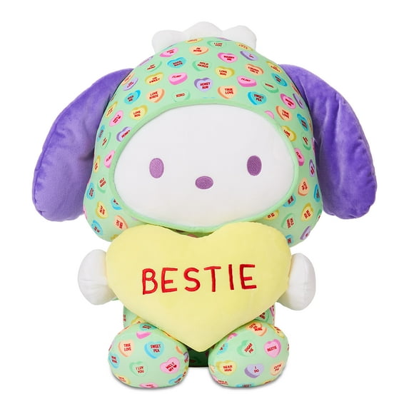 Extra Large 20" Sanrio Pochacco™ Plush in Sweethearts Candy Onesie ...