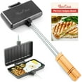 XL Pie Irons Cast Iron Sandwich Maker - Mountain Japanese Sandwich ...
