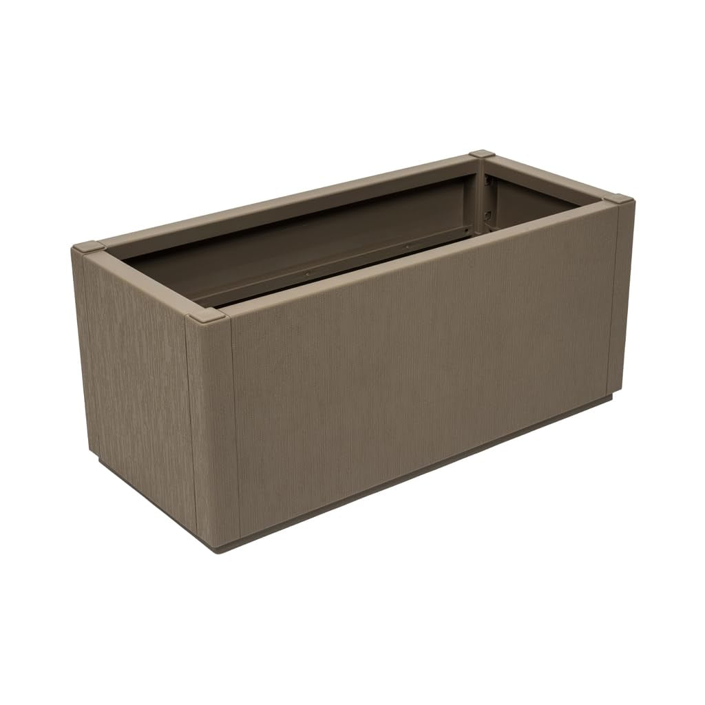 XL Planter Planter Planter Planter in textured design made of plastic ...