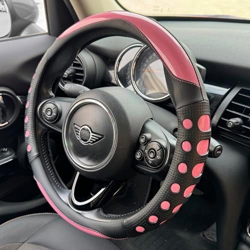 XL Size 17.5-18 in Race Grip Steering Wheel Cover for Semi Truck, Fits ...