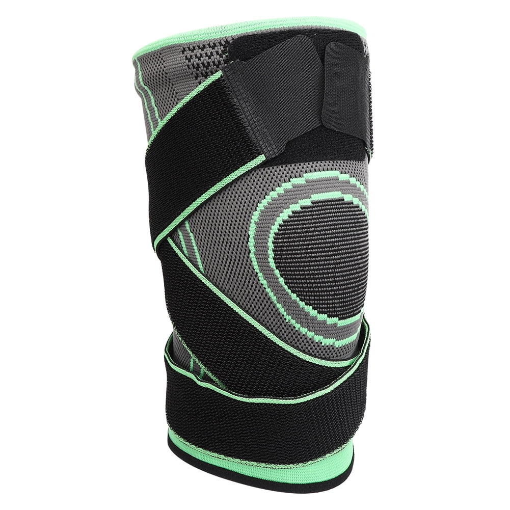 XL Size Outdoor Sport Knee Pad with Compression and Fixed Belt for ...