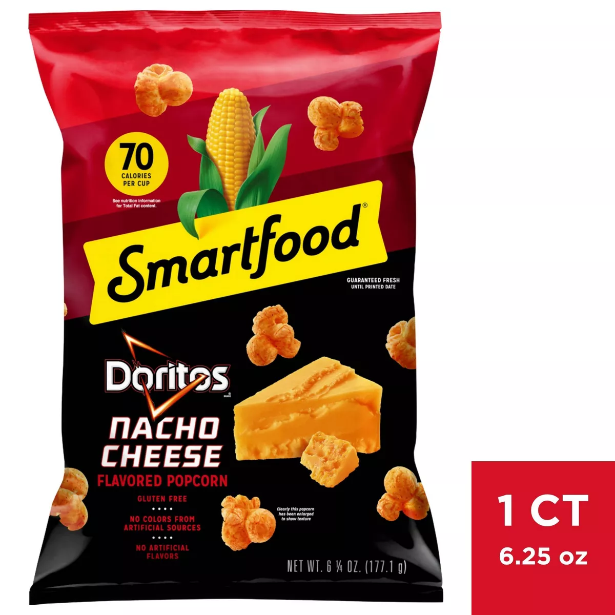 XL Smartfood Nacho Cheese - 6.25oz(Packaging May Vary) - Walmart.com
