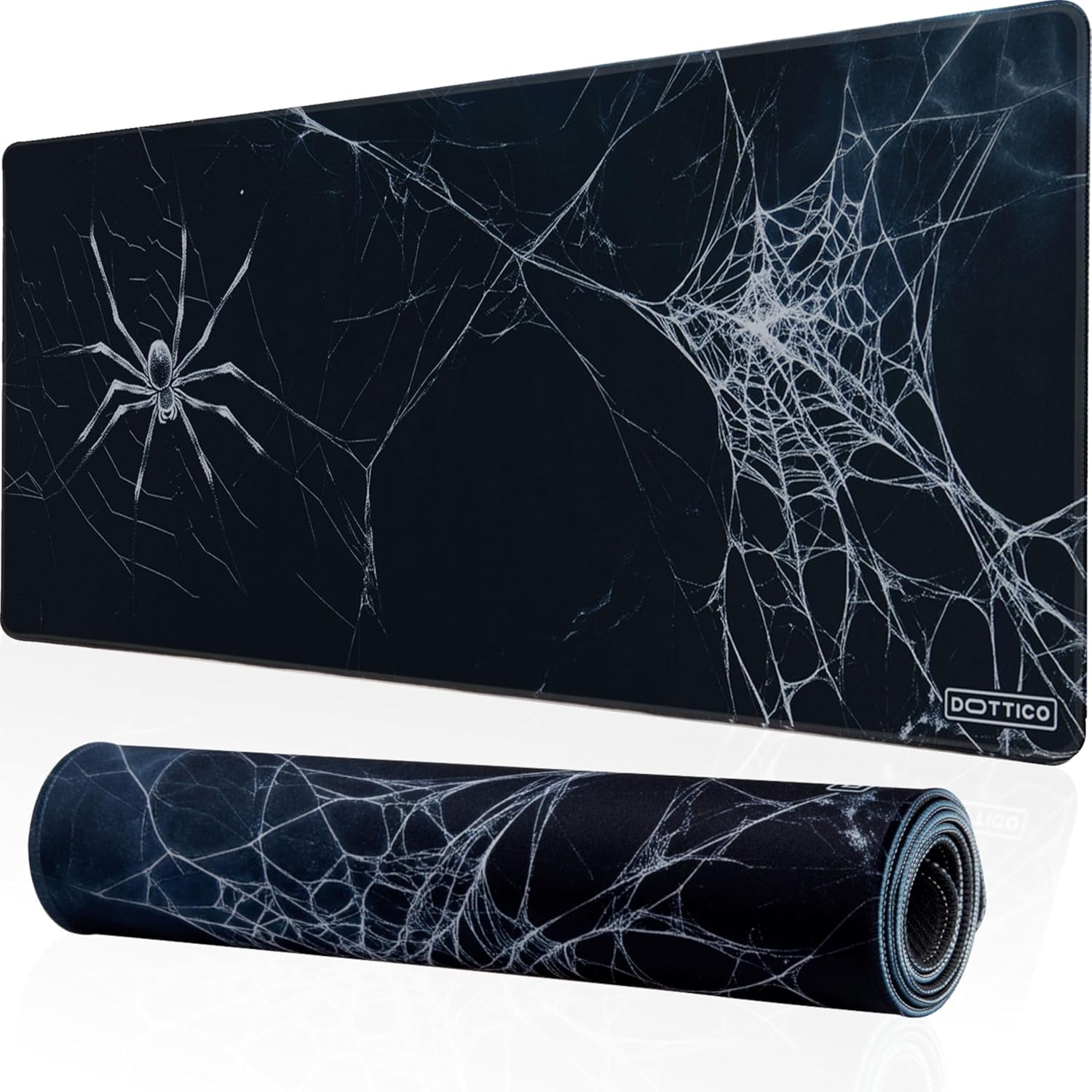 XL Spider Web Gaming Mouse Pad for Desk - Large Desk Mat for Keyboard ...