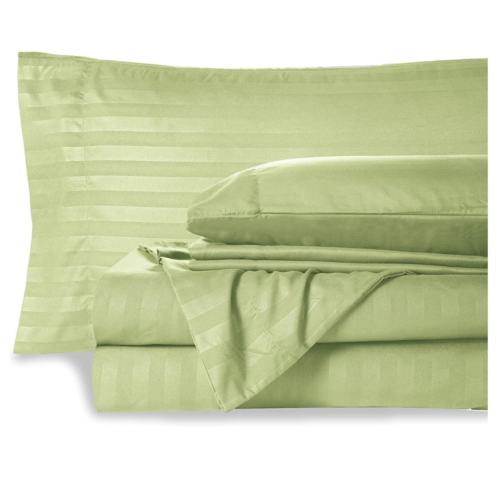 XL Stripe Sheet Set - Luxury Hotel 1800 Premier Bedding Sheets ...