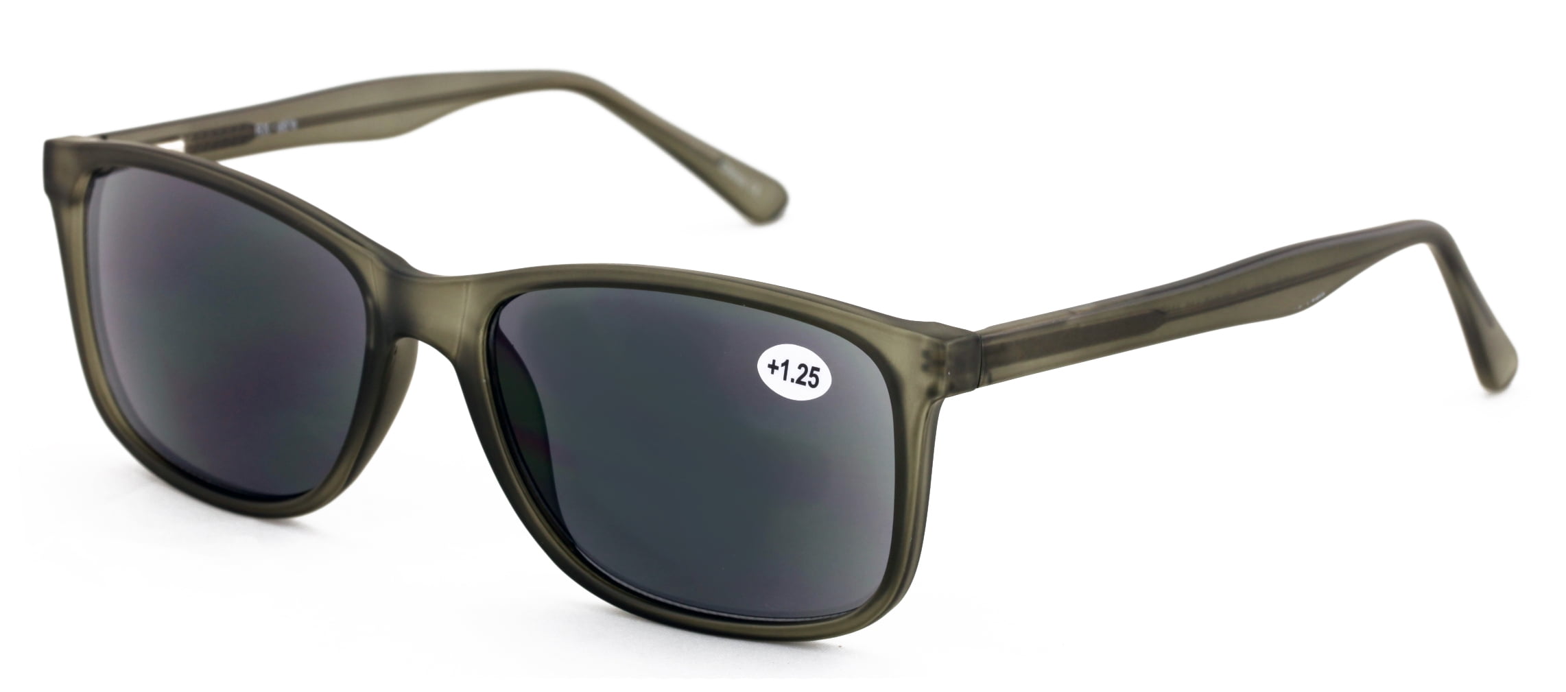 XL Wide Reading Sunglasses - Optical Frame Tinted Sun Reader UV ...