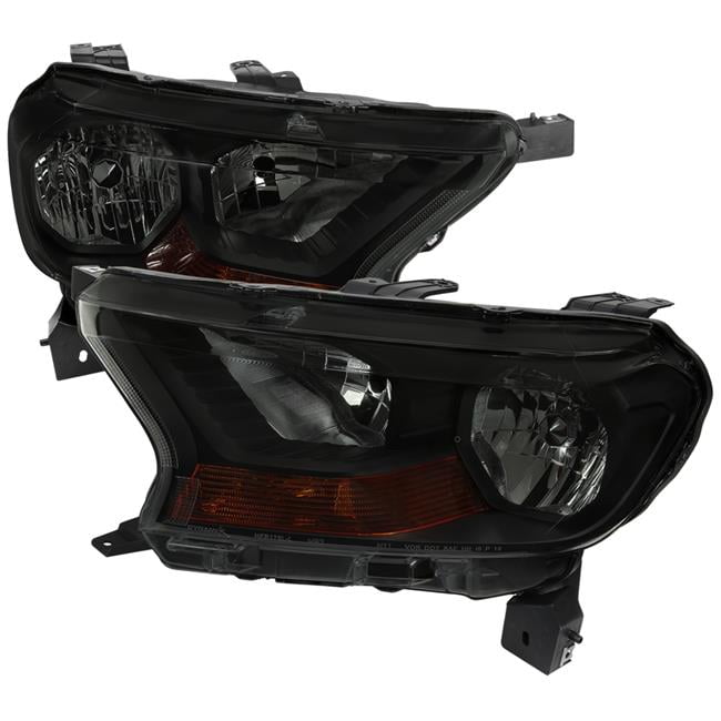 XL & XLT Models OE Style Halogen Headlight with Matte Black Housing ...