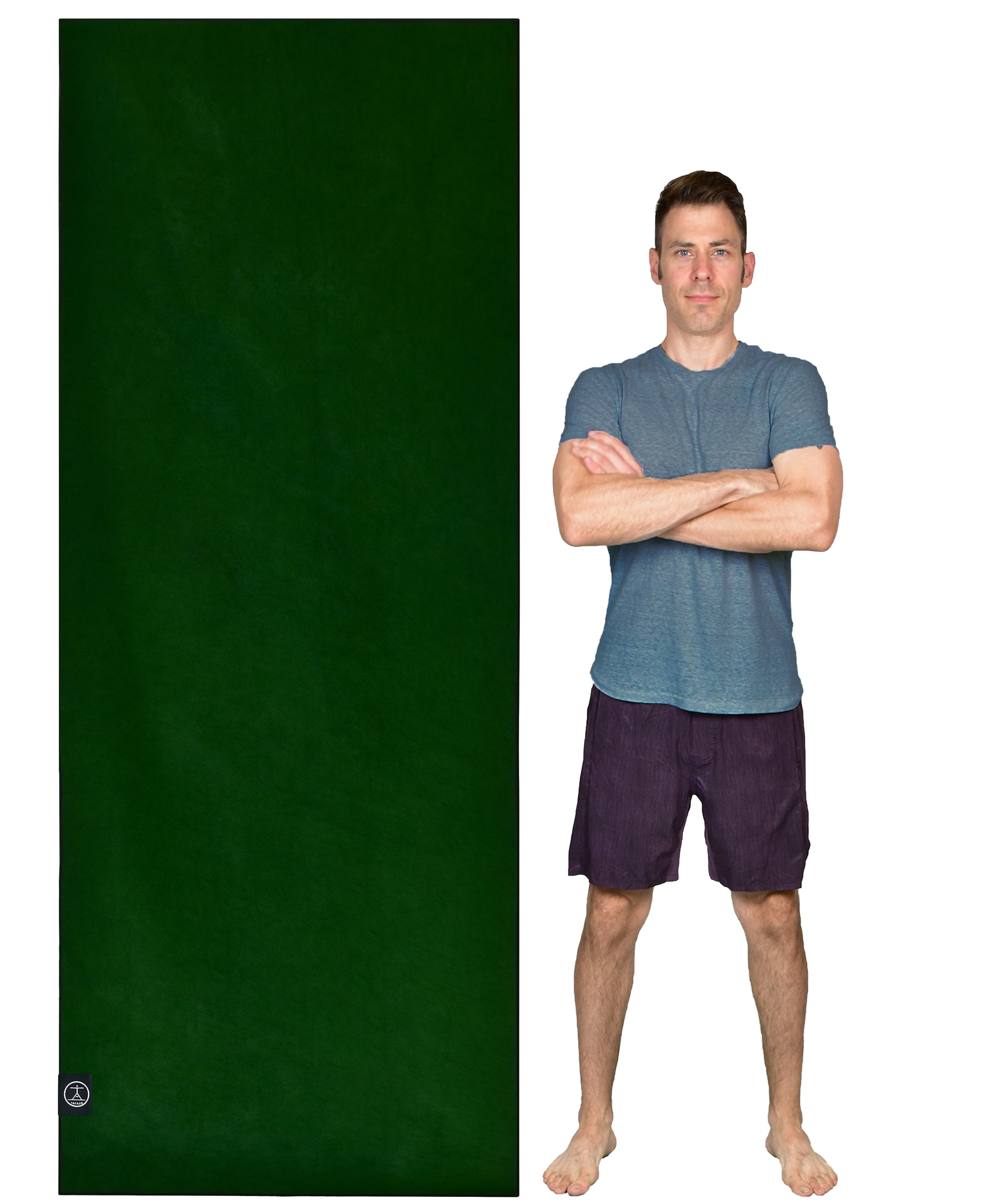 Tatago XL Hot Yoga Towel, 7ft x 2.5ft, Microfiber, Silicone Dabs ...
