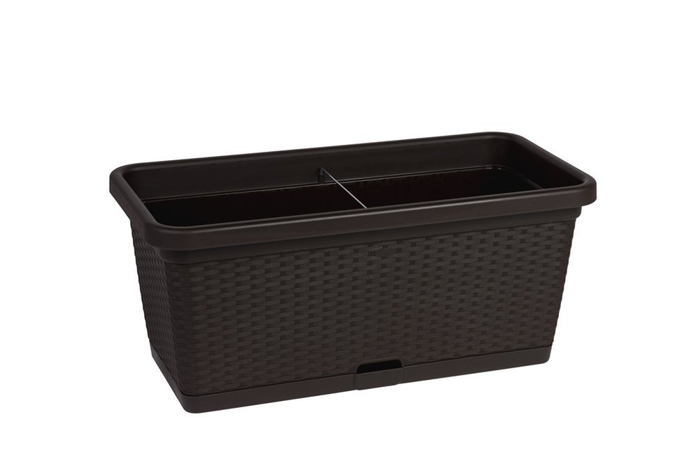XL planter box with irrigation system and castors for easy ...