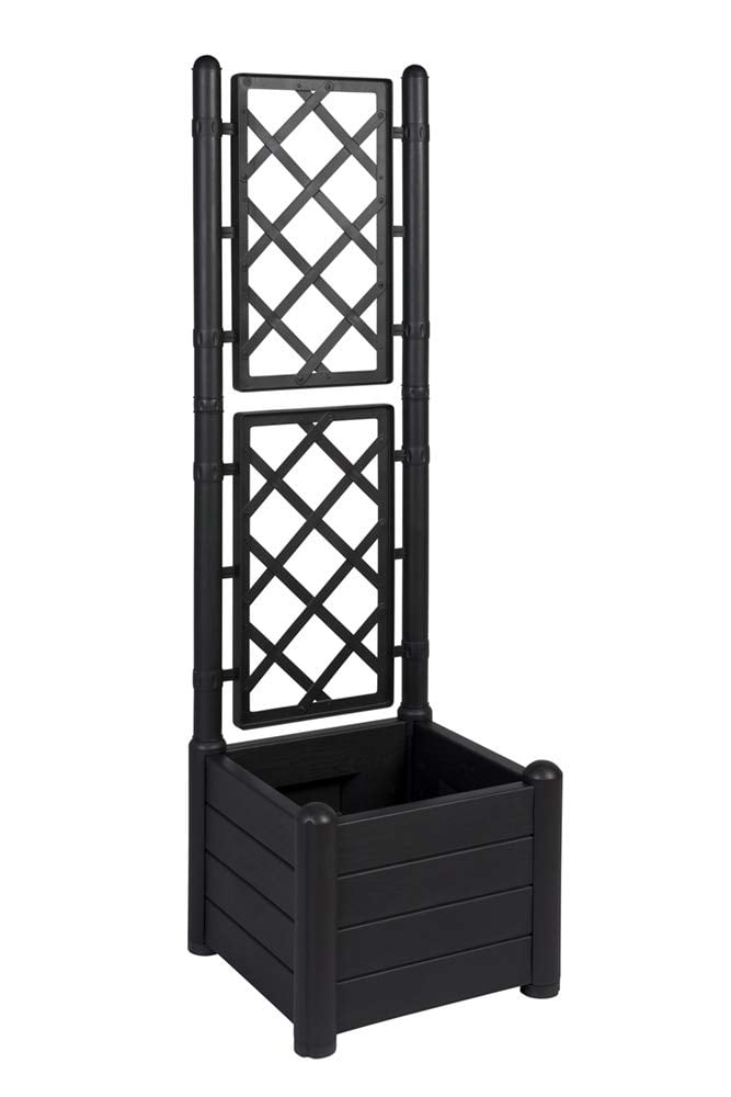 XL trellis, trellis with planter box made of robust plastic in ...
