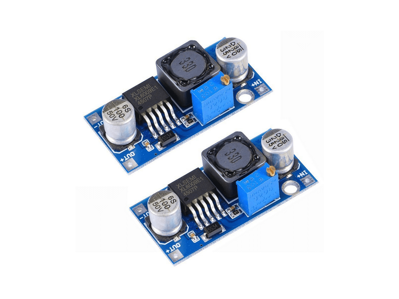 XL6009 3-30V to 4-35V DC-DC Boost Module Output Voltage Adjustable Step ...