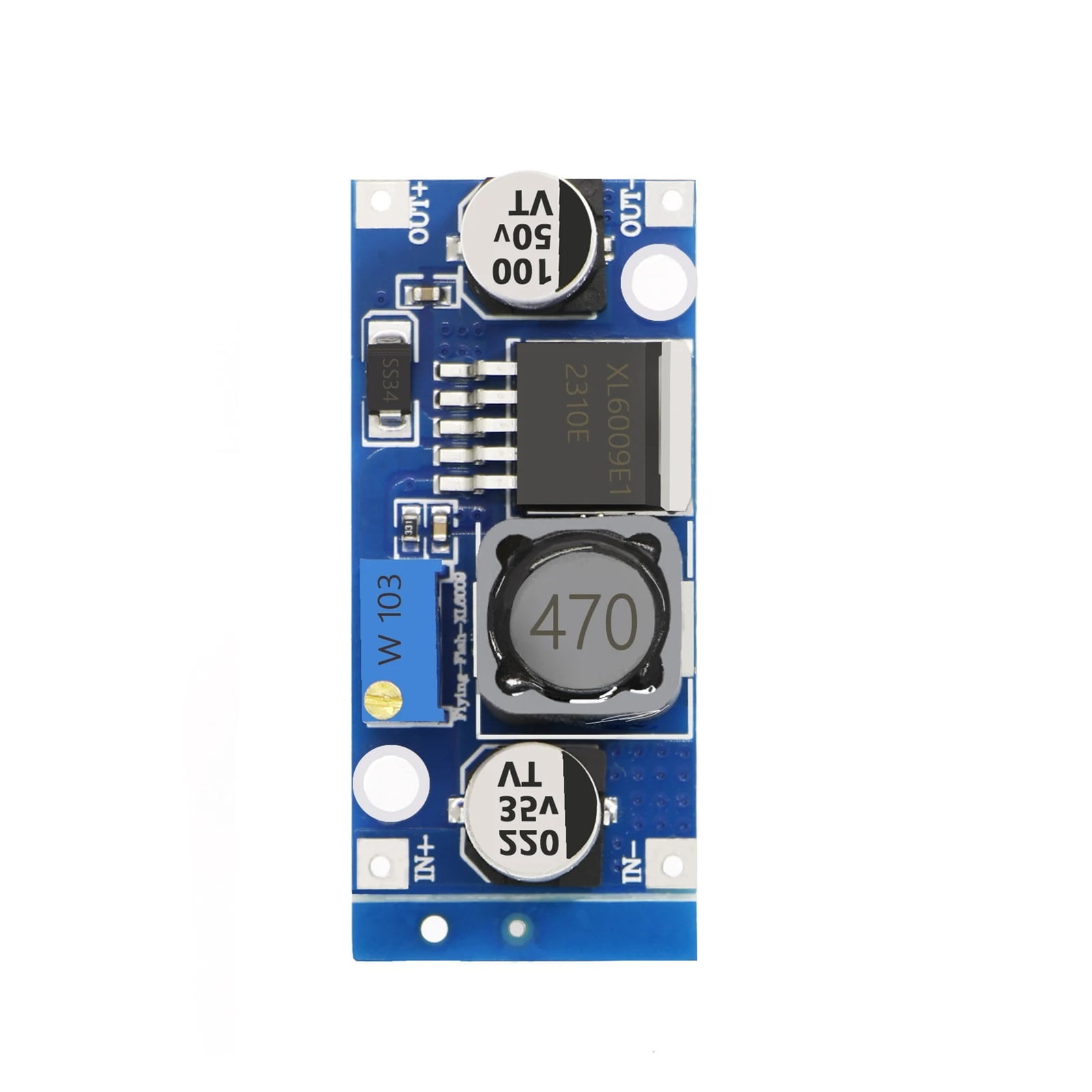 XL6019 DC-DC Adjustable Step Up Power Module 5A High-Power Boost Volt ...