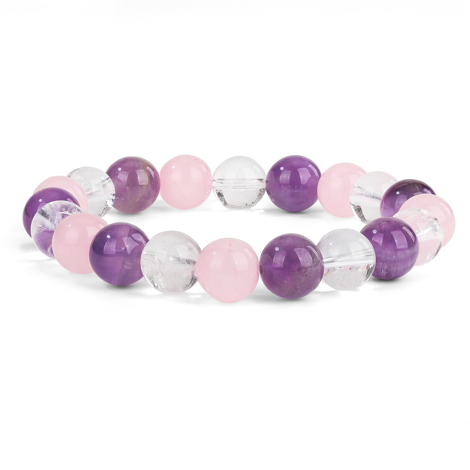 XLLHXF Healing Crystal Bracelet For Emotional Balance & Positive Energy ...