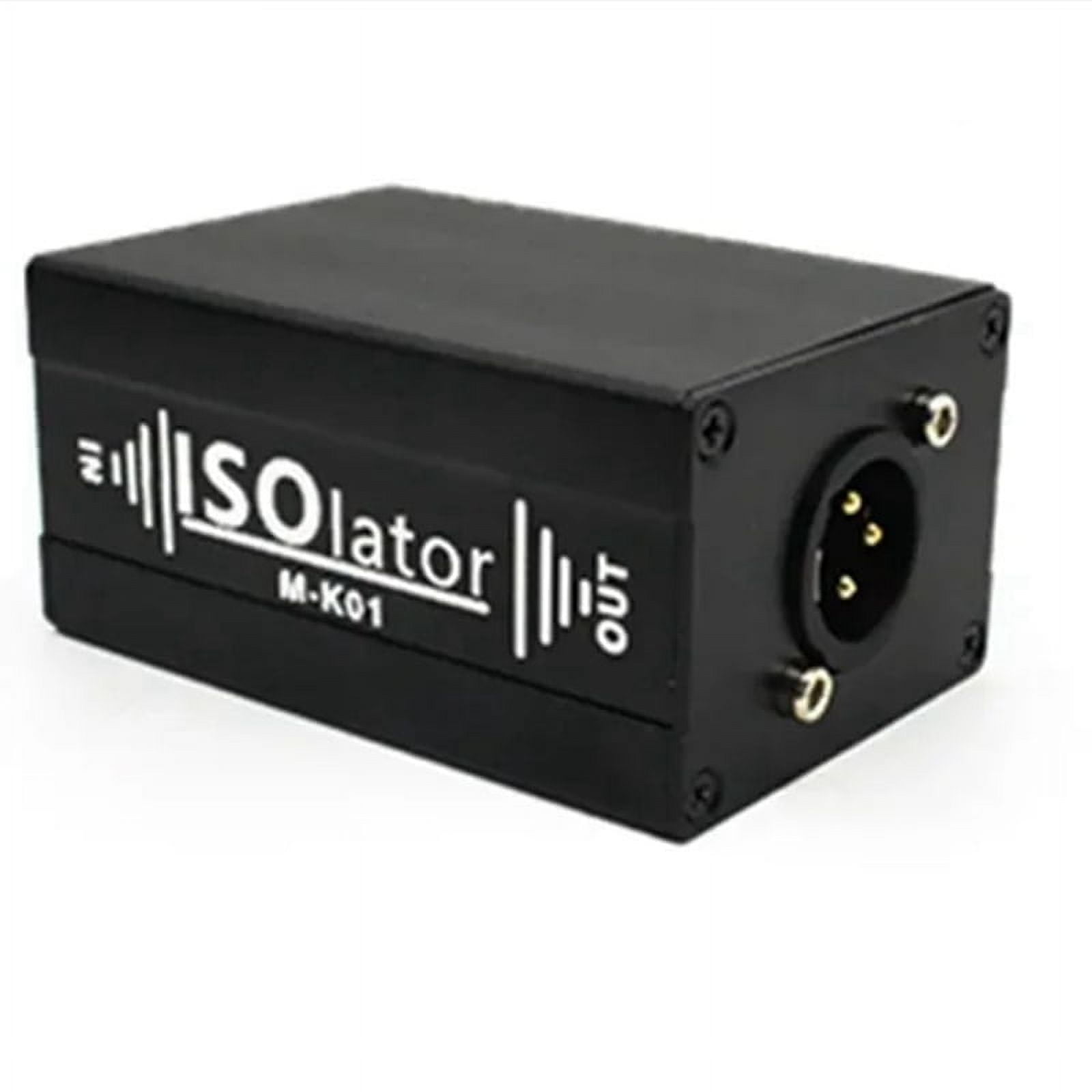 XLR Audio Isolator Noise Reduction Filter Eliminates Current Noise Dual ...