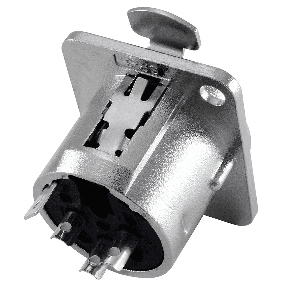 XLR Female Jack 3 Pin - Panel Mount Jacks D Series Size XLR-F - 24 PACK ...