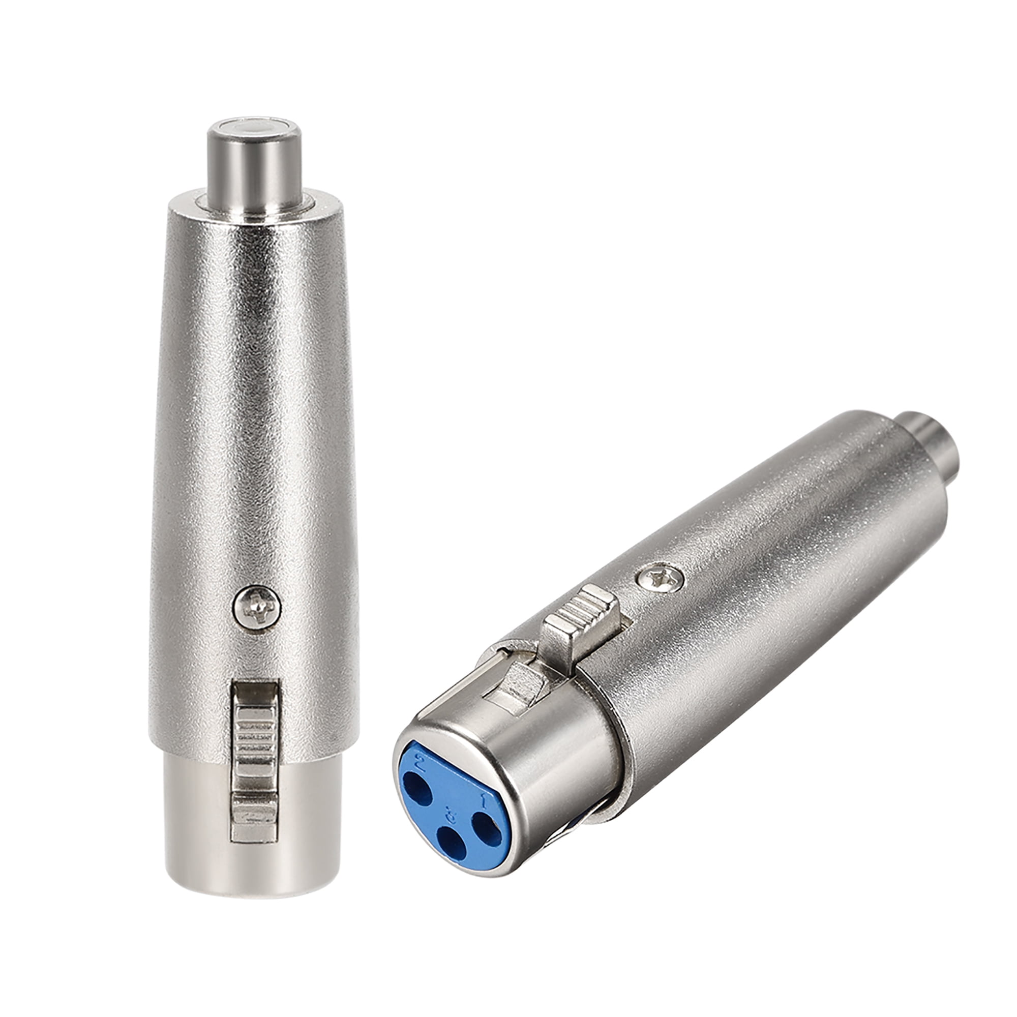 XLR Female to RCA Female Adapter,Gender Changer -3 Pin XLR-F to RCA-F ...