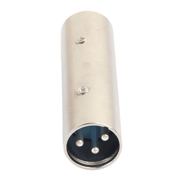 XLR Male To Male Adapter, XLR 3 Pin Male To 3 Pin Male Connector ...