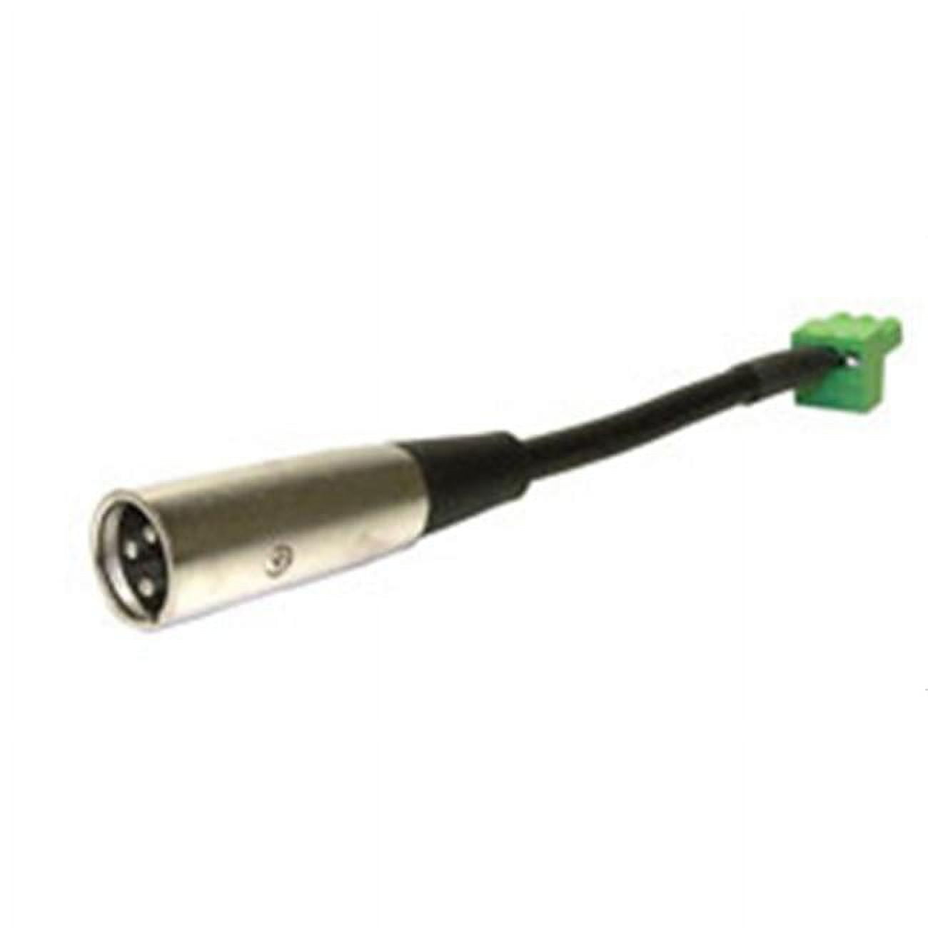 XLR Male to 3 Pin Phoenix Connector 6 in. - Walmart.com