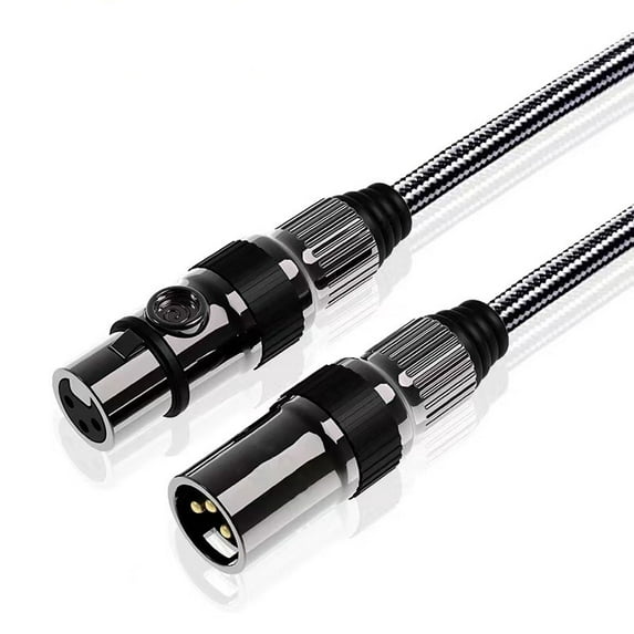 XLR Male to Female Balanced Audio Cable for Microphone Mixer Console ...