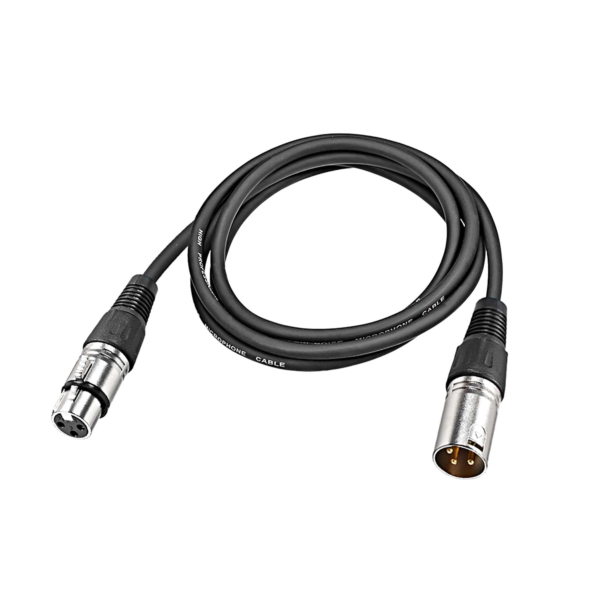 XLR Male to XLR Female Cable Line, for Microphone Video Camera Sound ...