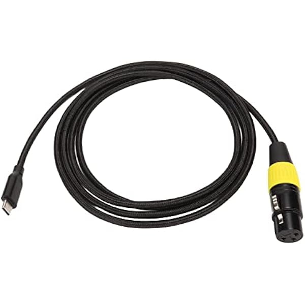 XLR to USB C Cable, USB C Microphone Cable with 3 Pin XLR Port Type C ...